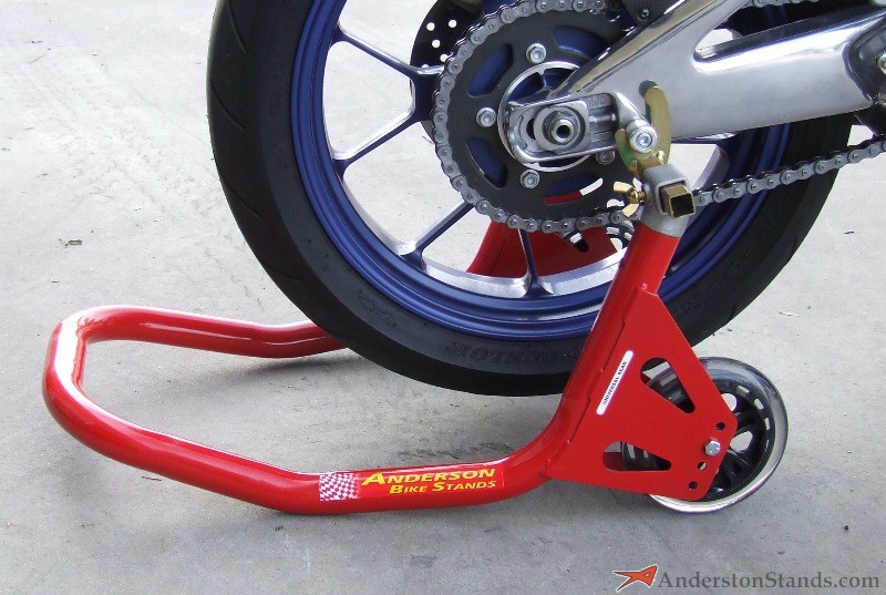 Anderson Stands rear stand – Superbike Source Pty Ltd